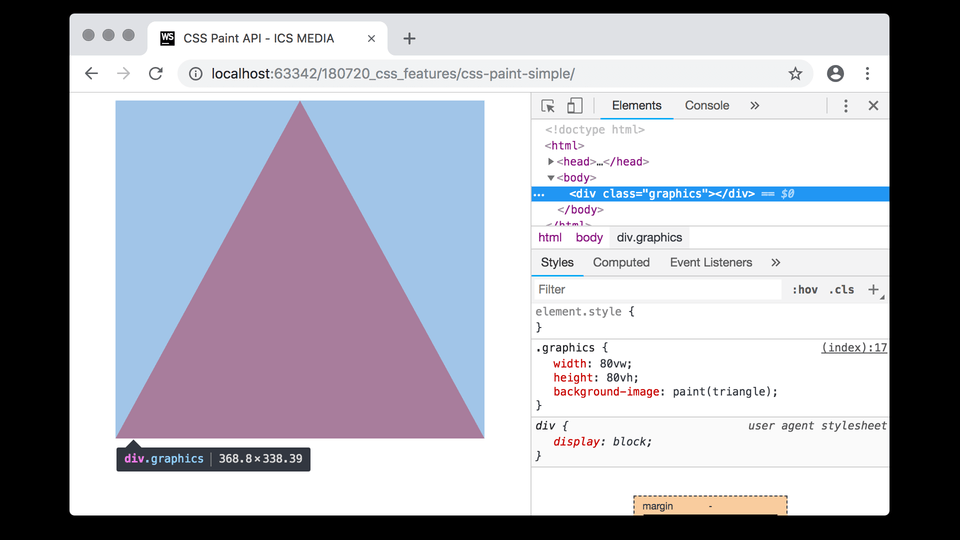 どんな背景でも自由に描ける! CSS Paint APIの使い方 - ICS MEDIA