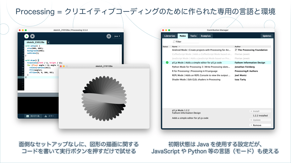 VS Code & TypeScriptとp5.jsで始めるモダンなクリエイティブコーディング入門 - ICS MEDIA