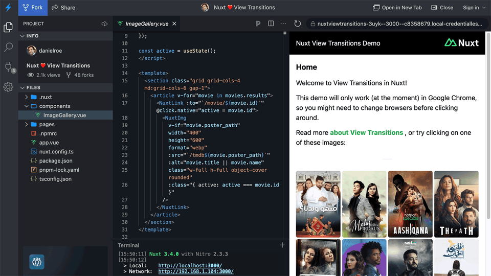 View Transitions API入門 - 連続性のある画面遷移アニメーションを実現するウェブの新技術 - ICS MEDIA